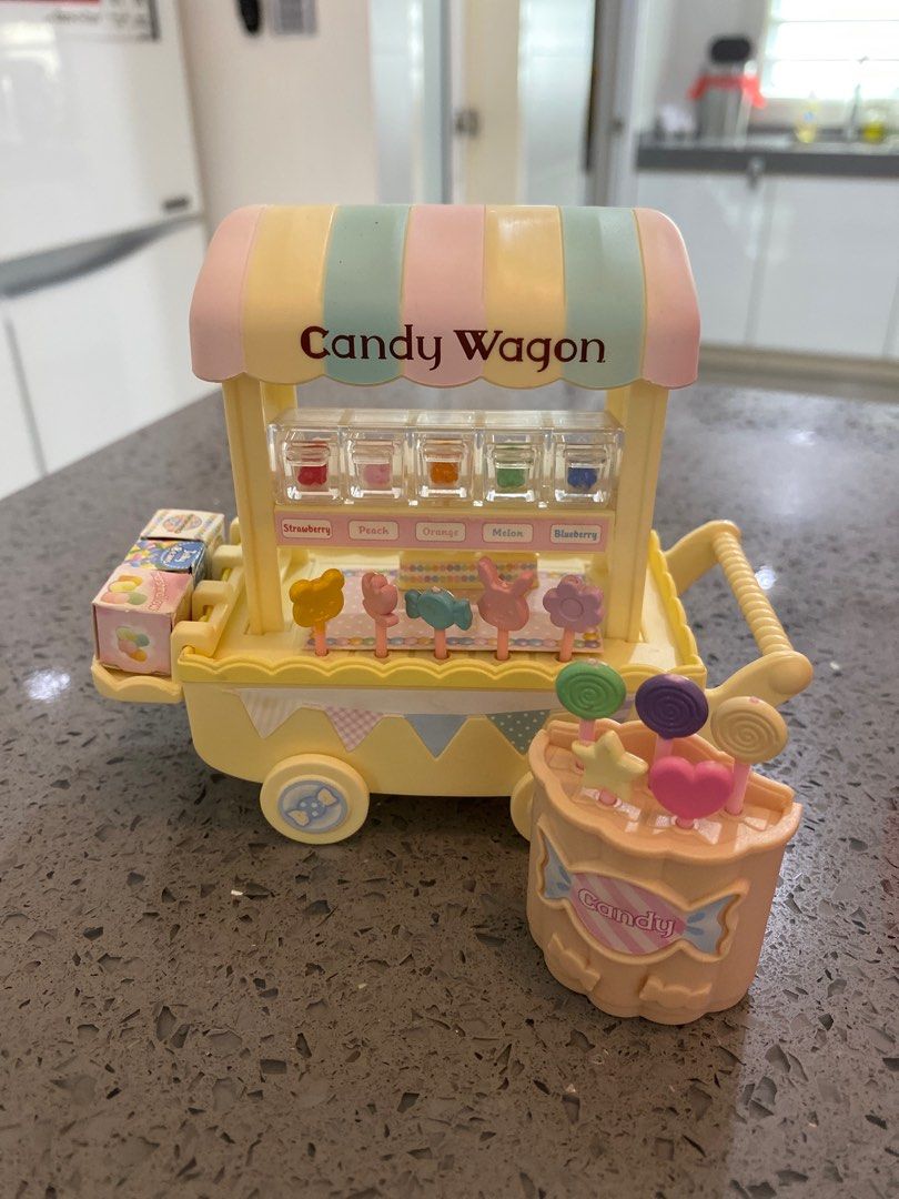 Sylvanian candy wagon, Hobbies & Toys, Toys & Games on Carousell