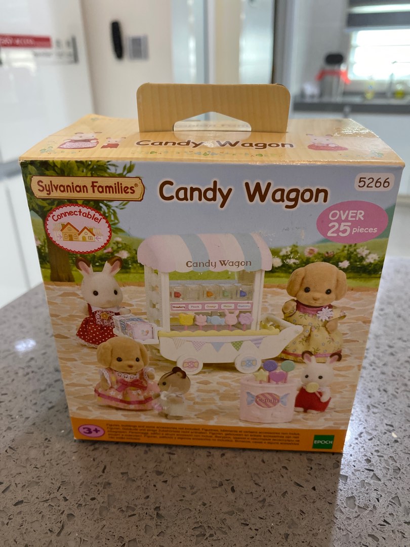 Sylvanian candy wagon, Hobbies & Toys, Toys & Games on Carousell