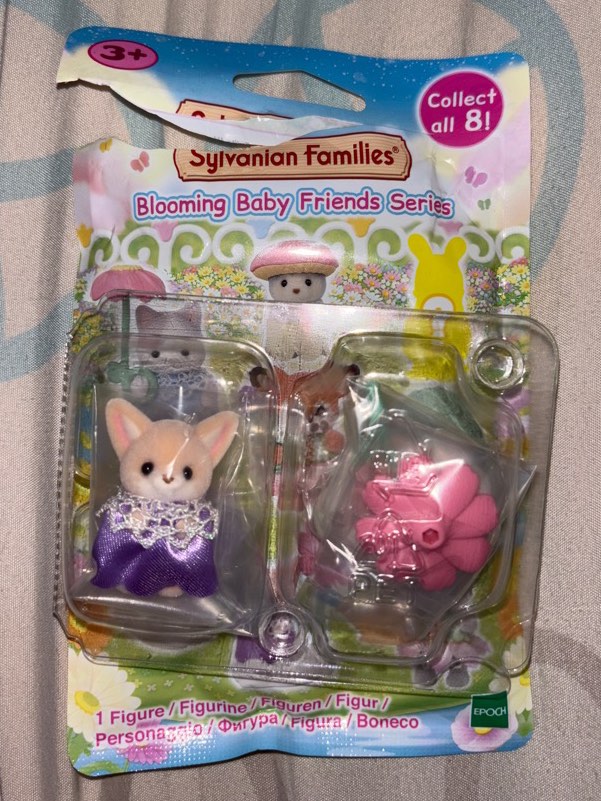 Sylvanian families blooming baby (Fennec fox), Hobbies & Toys, Toys ...