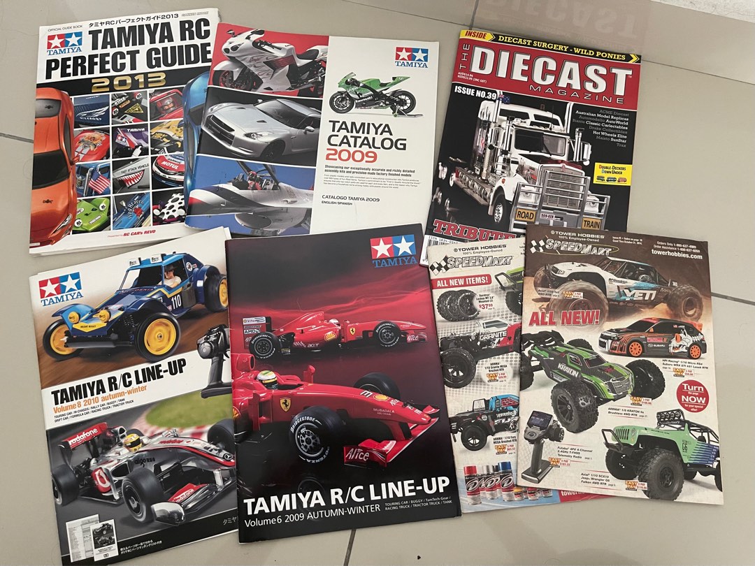 Tamiya RC Perfect Guide and RC Line up catalog Combo, Hobbies & Toys ...