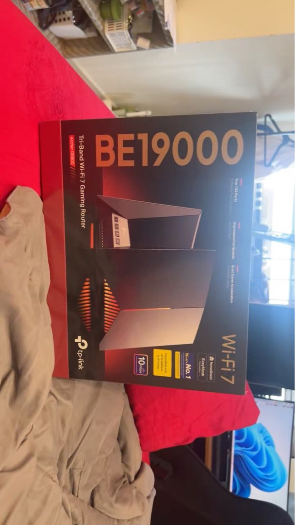 TP-Link Archer BE19000 Tri-Band WiFi 7 Gaming Router, Computers & Tech ...