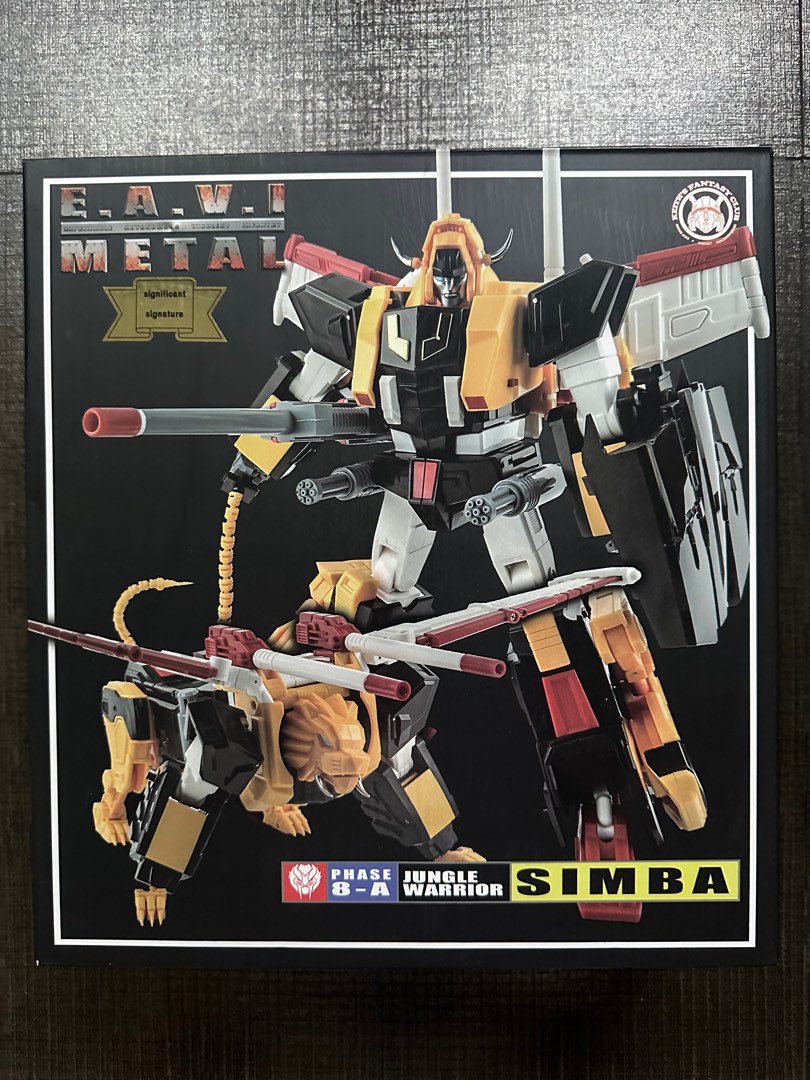 Transformers E.A.V.I Simba aka Victory Leo Masterpiece MIB Unused ...