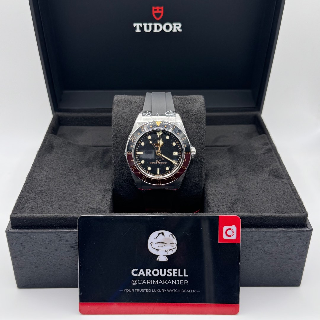 Tudor Black Bay 58 GMT Rubber Strap - 7939g1a0nru, Luxury, Watches on ...