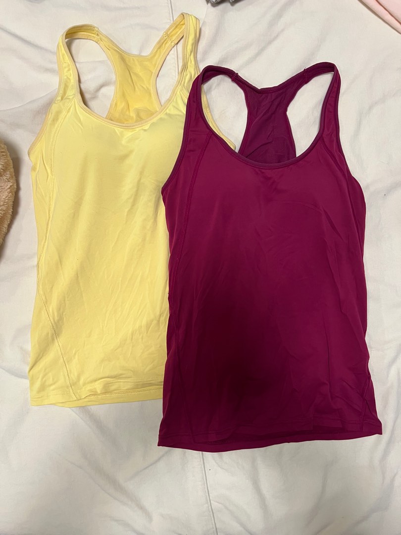 Uniqlo Airism Racer Back Top, Women's Fashion, Activewear on Carousell