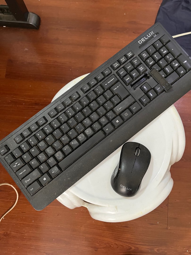 Wireless Keyboard Mouse Computers And Tech Parts And Accessories Computer Keyboard On Carousell