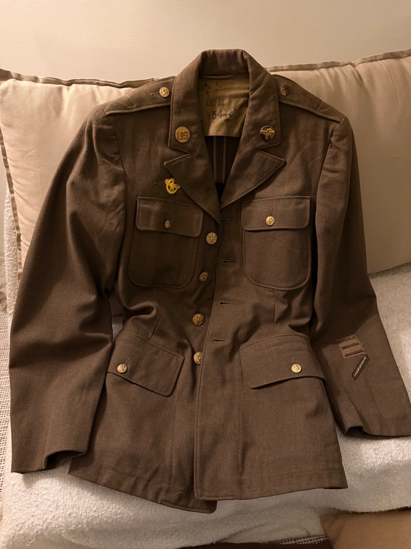 WW2 US Army Air Corps NCO Uniform, 他的時尚, 外套、夾克、大衣在旋轉拍賣