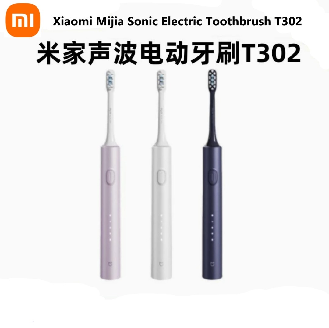 Xiaomi Mijia Sonic Electric Toothbrush T302 Set IPX8 Waterproof 150 Days Battery Life, Beauty ...