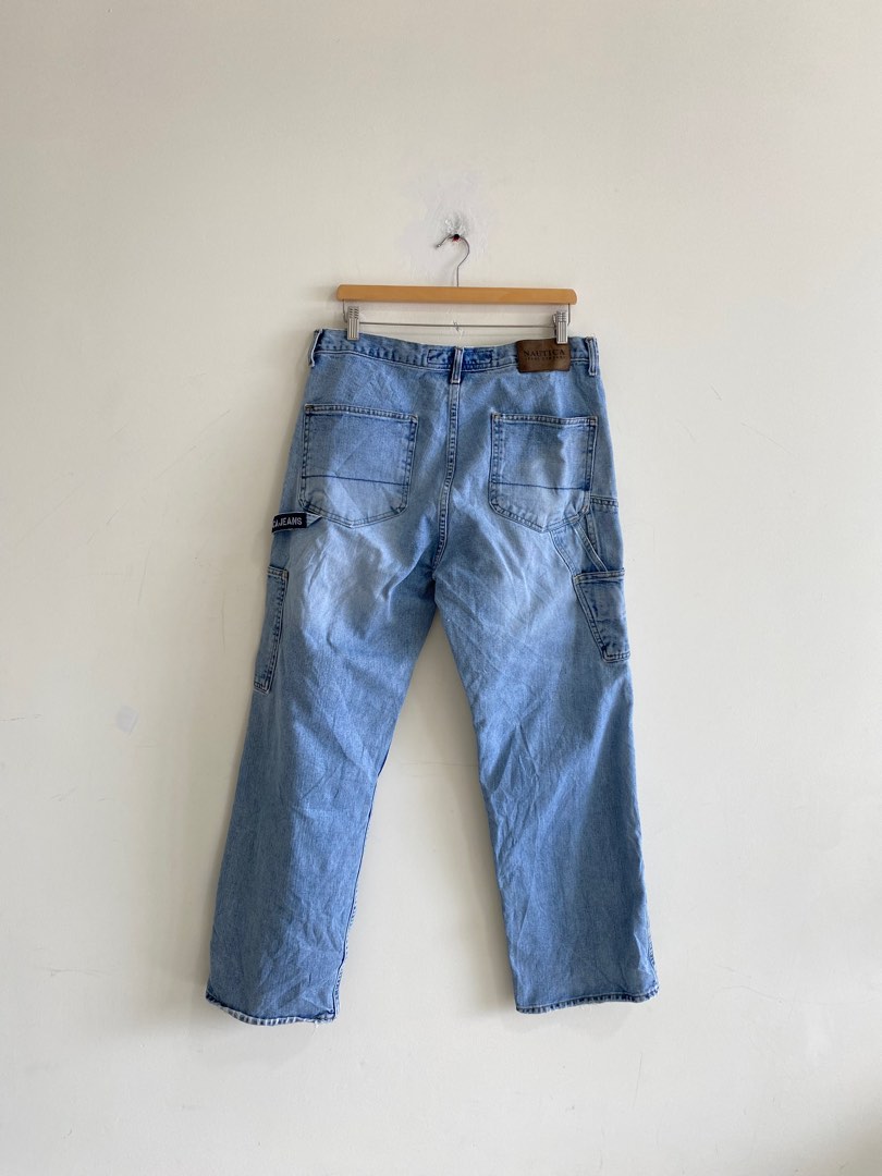 Y2K Nautica Carpenter Jean Baggy Fit, Men's Fashion, Bottoms, Jeans on ...