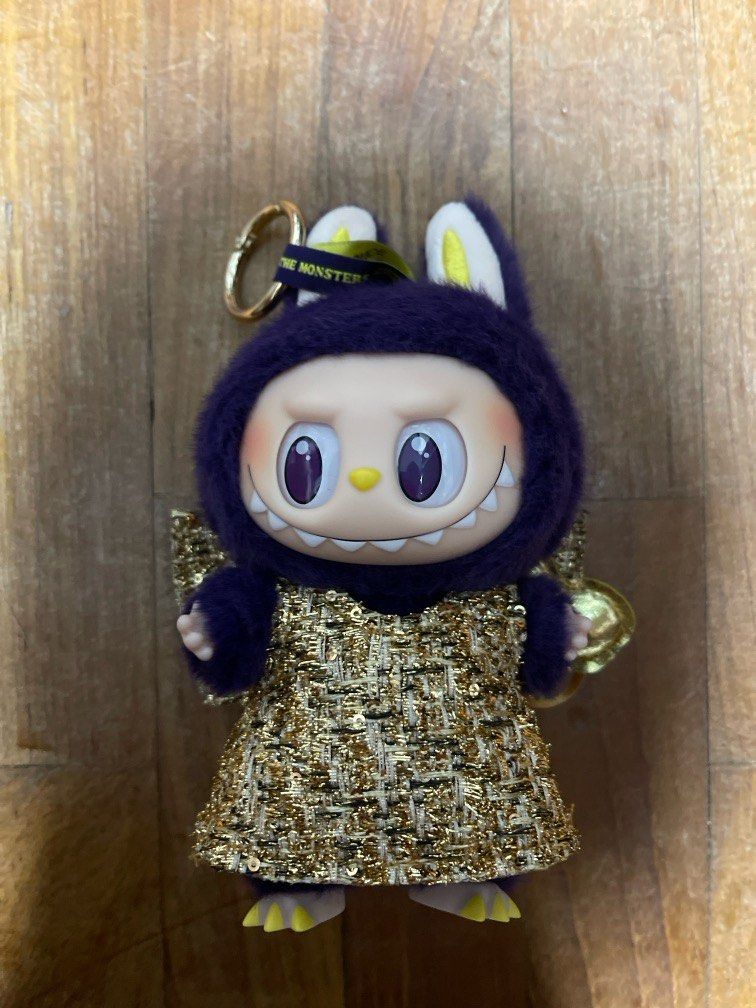 100% real labubu wings of fortune won from claw machine at arcade ...