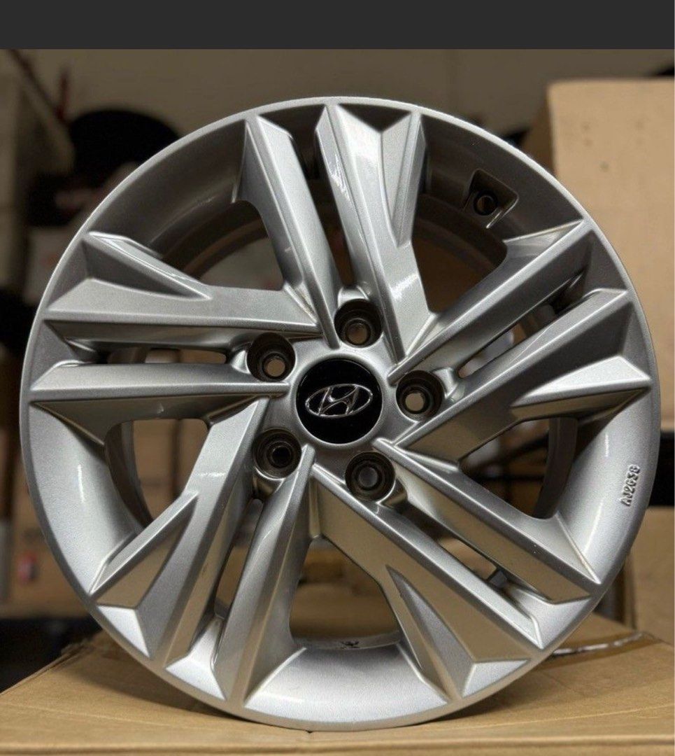 16” Hyundai original sport rim “ pcd 5×114.3, Car Accessories, Tyres ...