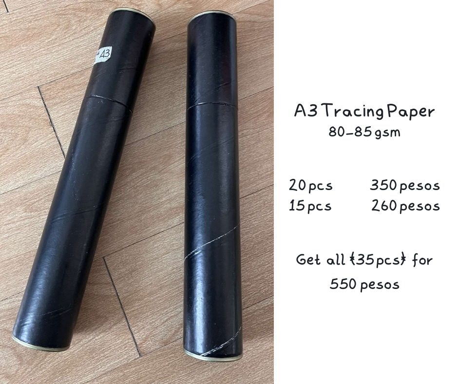 A3 Tracing Paper, Hobbies & Toys, Stationary & Craft, Craft Supplies ...