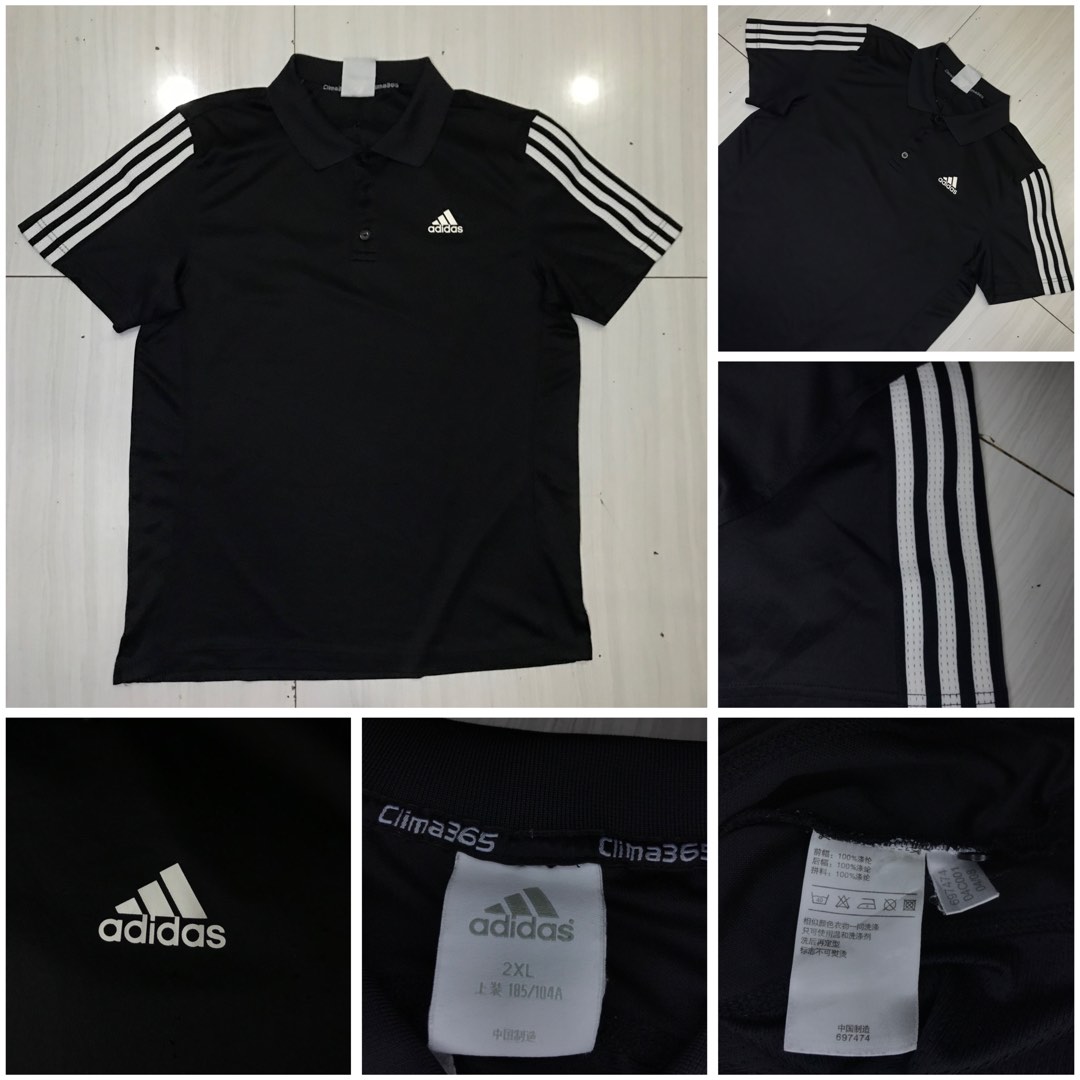Adidas Dri fit Polo Shirt, Men's Fashion, Activewear on Carousell