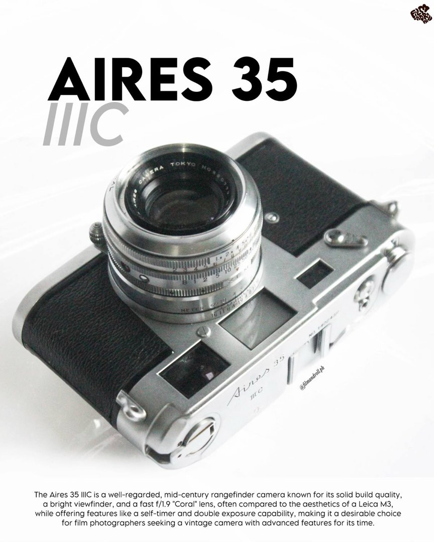 Aires 35 IIIC, Leica M3 copy, Photography, Cameras on Carousell