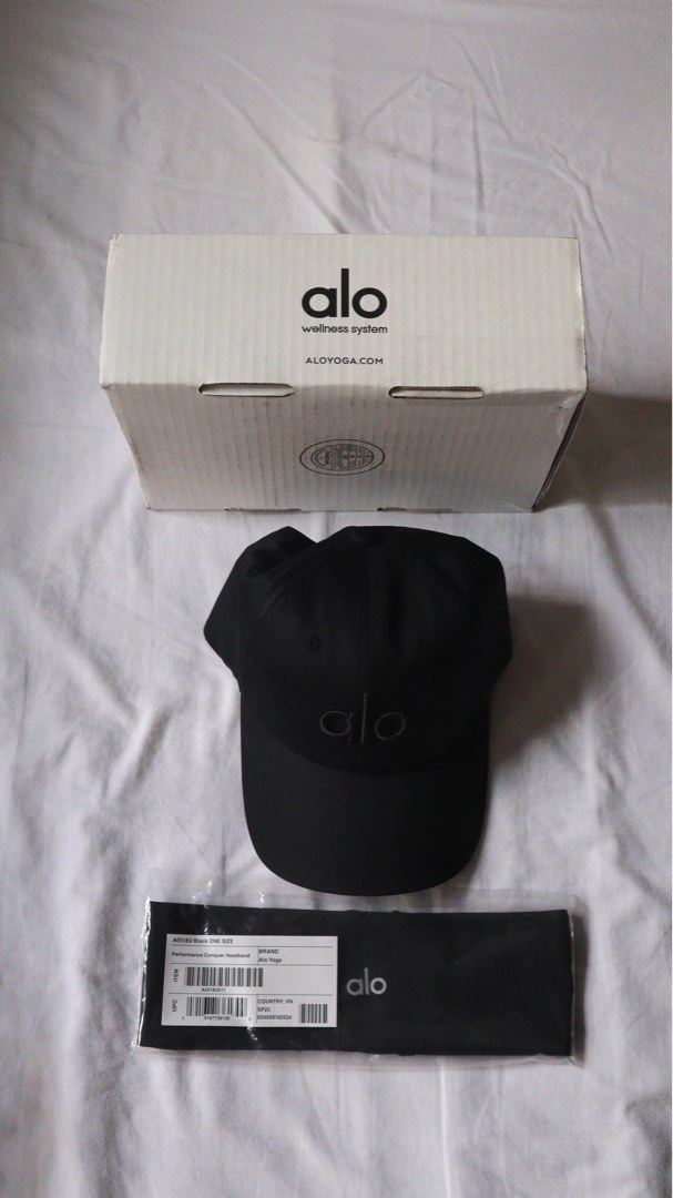Alo Off Duty Cap Black - Brandnew, Men's Fashion, Watches & Accessories ...