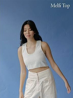 Araw the Line Melfi Top In Oat (S), Women's Fashion, Tops, Sleeveless ...