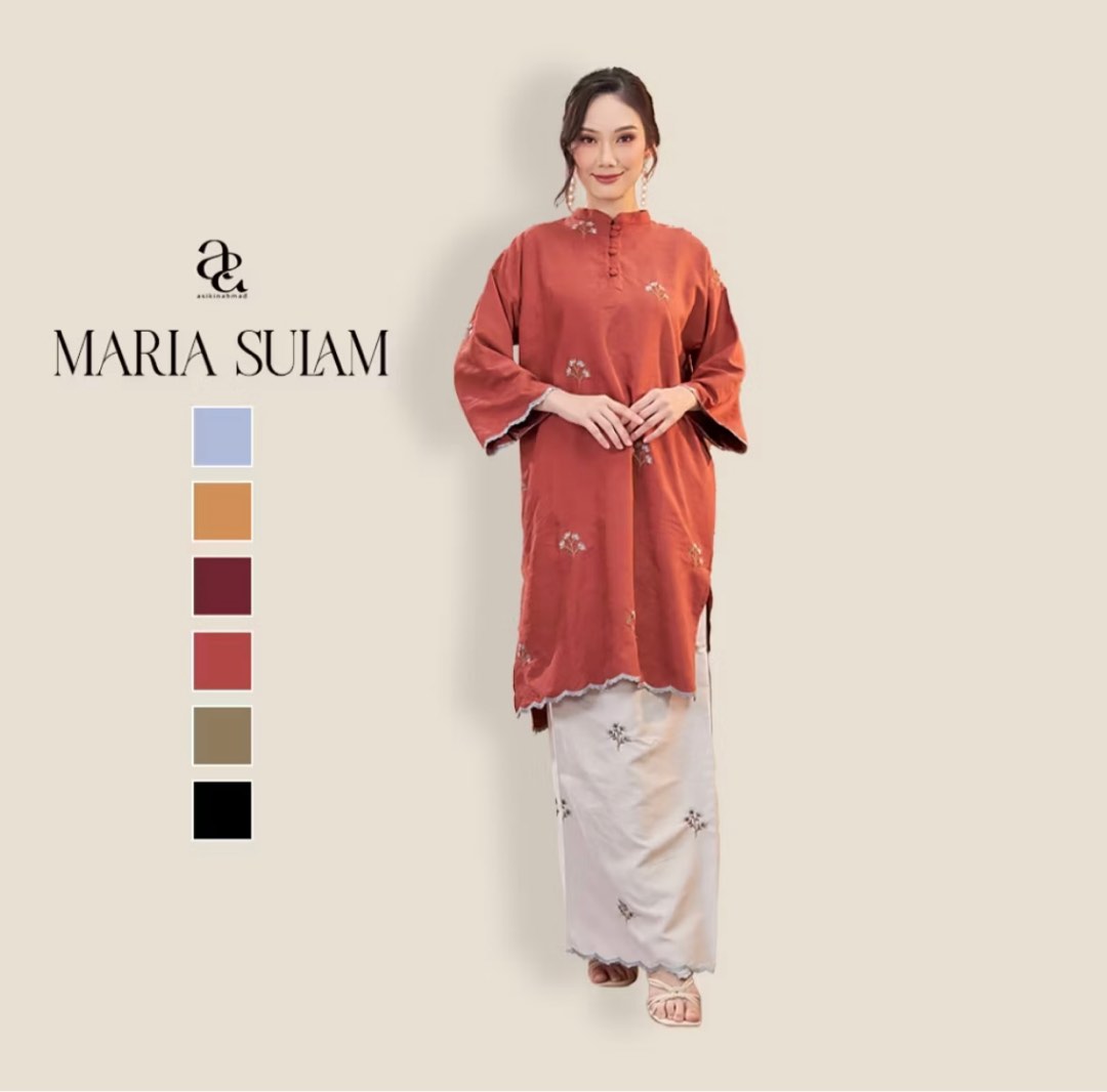 Ashikin Ahmad Kurung, Women's Fashion, Muslimah Fashion, Baju Kurung ...