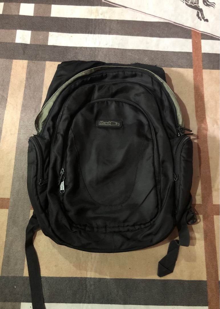 Authentic hawk backpack maganda makapal, Men's Fashion, Bags, Backpacks ...