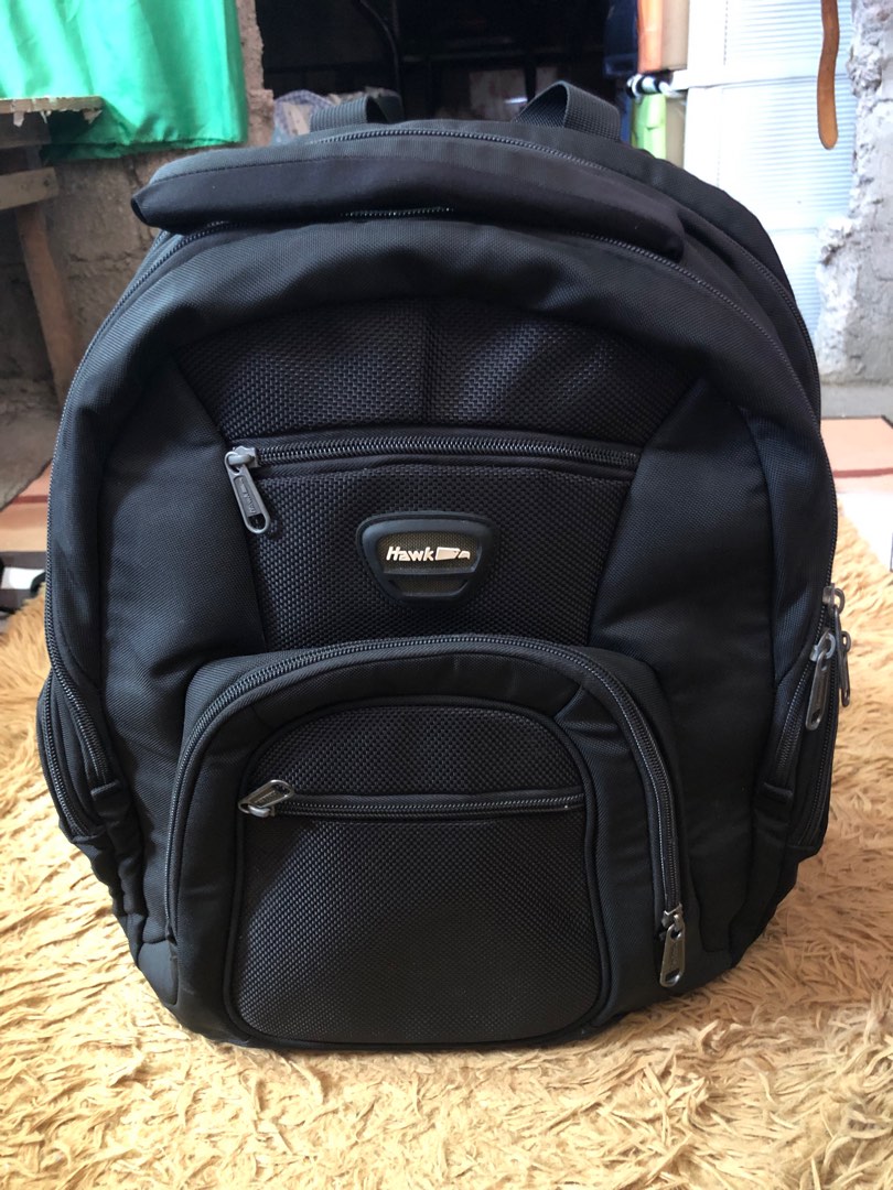 Authentic hawk backpack makapal ganda neto and dalawa laptop ...