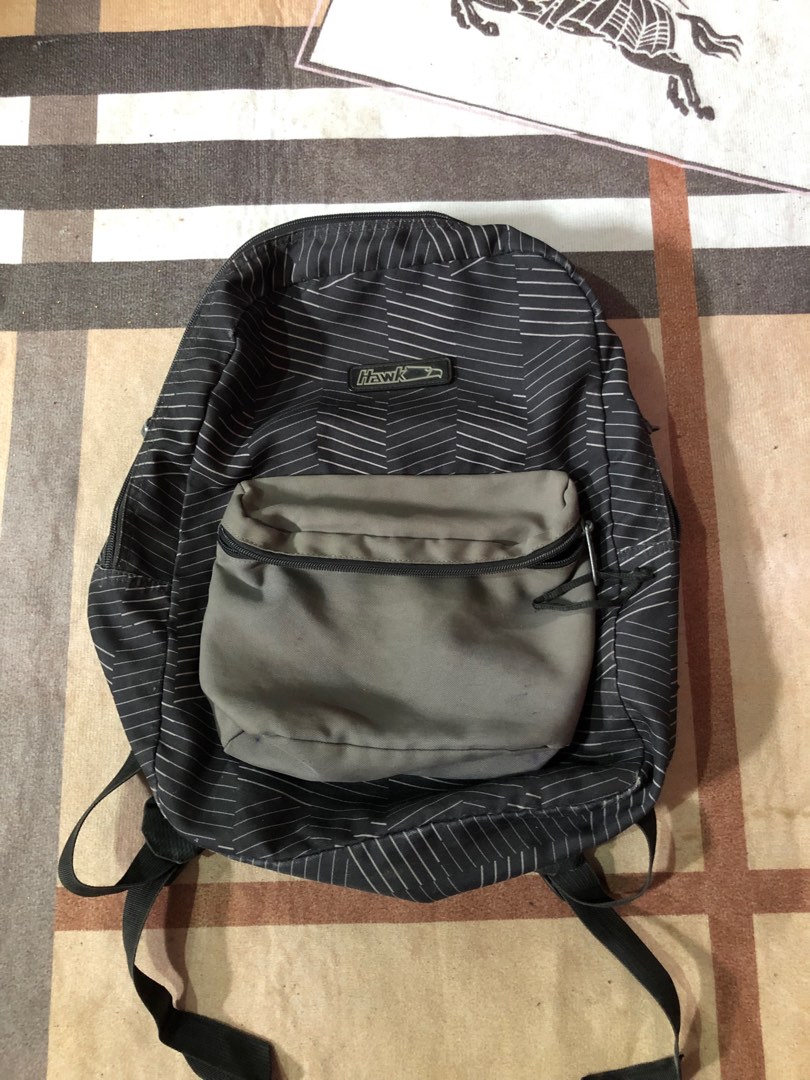 Authentic hawk backpack two tone, Men's Fashion, Bags, Backpacks on ...