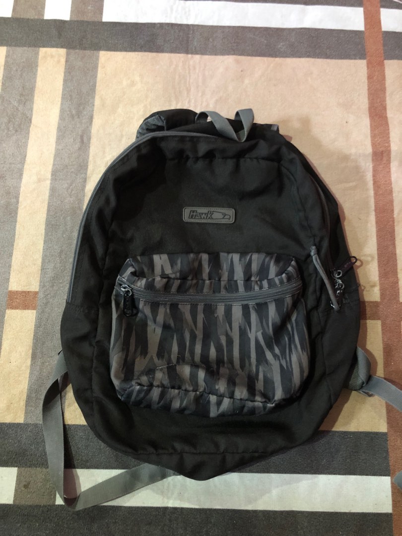 Authentic hawk backpack two tone, Men's Fashion, Bags, Backpacks on ...