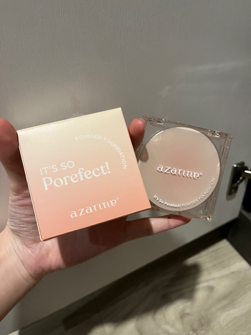 Azarine It's So Porefect! Powder Foundation [8 gr] Bedak Padat Two Way ...