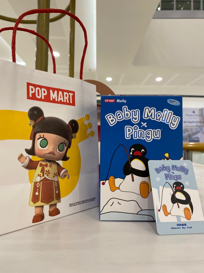 Baby Molly x Pingu, Hobbies & Toys, Toys & Games on Carousell