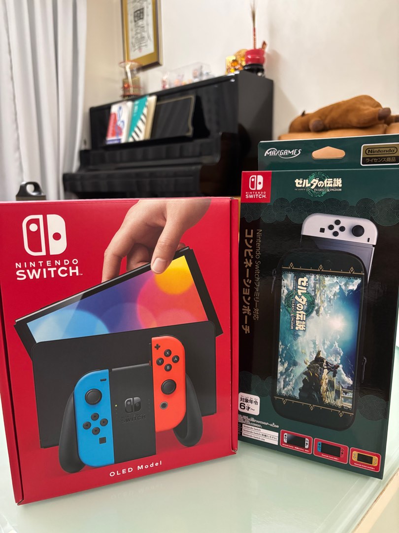 BEST PRICE BRAND NEW 2025 Nintendo Switch OLED, Video Gaming, Video ...
