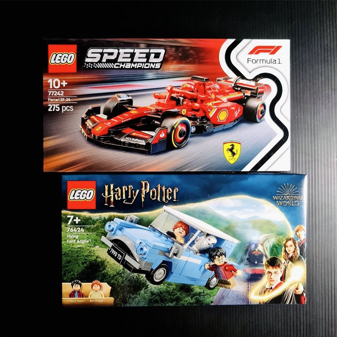 BNIB Lego Harry Potter Wizarding World 76424 Flying Ford Anglia ...