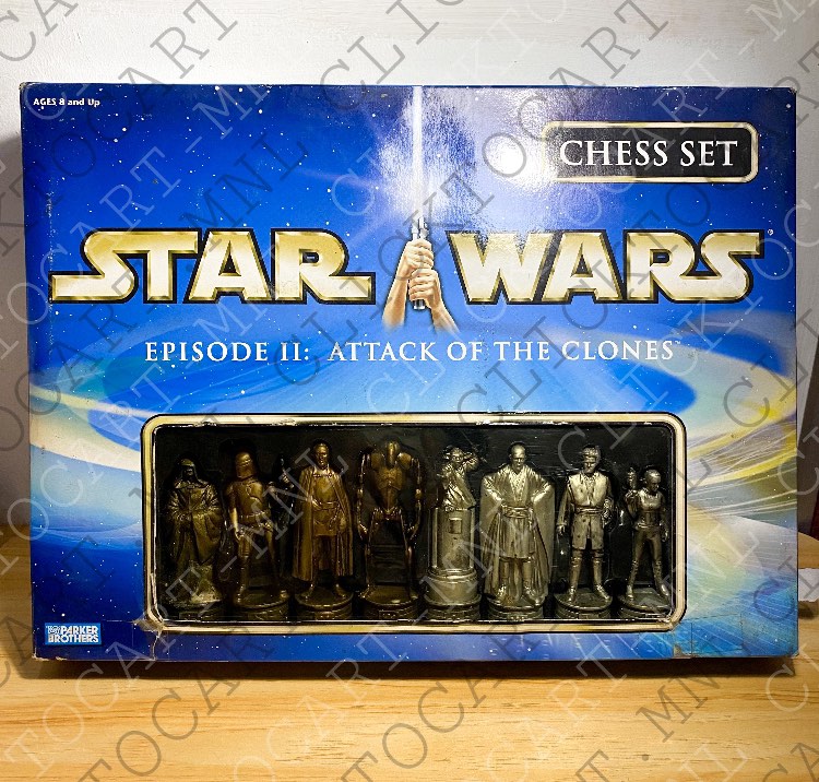 Board Game: Hasbro 2003 Parker Brothers Star Wars Episode II Attack of ...