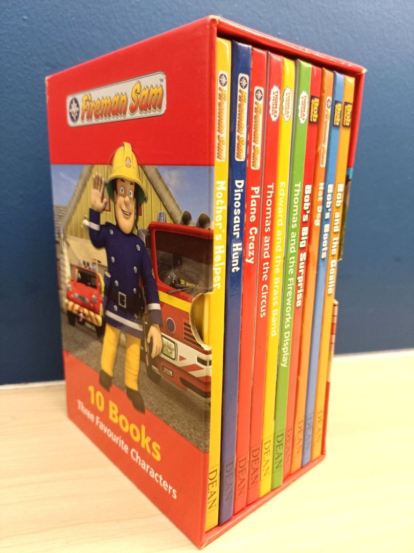 Bob The Builder Thomas & Friends Fireman Sam Story Book Set, Hobbies & Toys, Books & Magazines ...