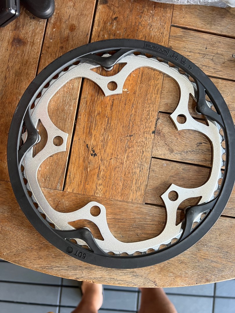 Brompton 50t chain ring, Sports Equipment, Bicycles & Parts, Parts ...