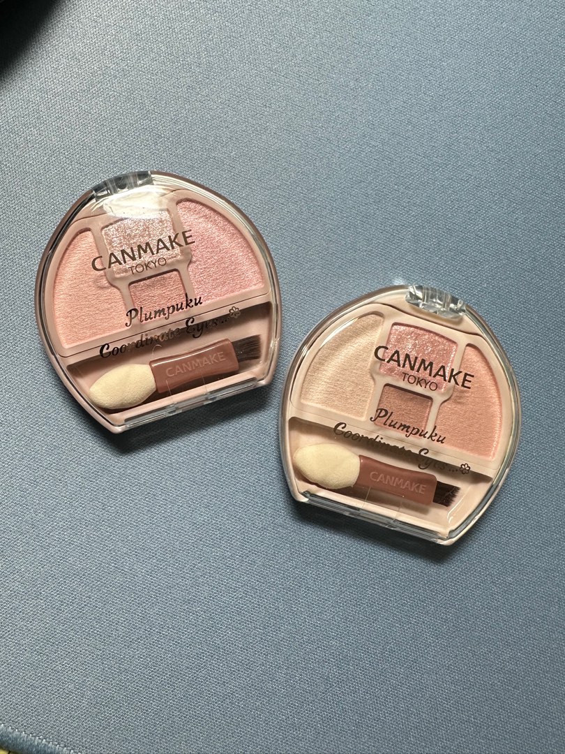 (已拆包裝) CANMAKE臥蠶盤#02 #N01, 香水、美妝、保養, 眼部彩妝、保養在旋轉拍賣