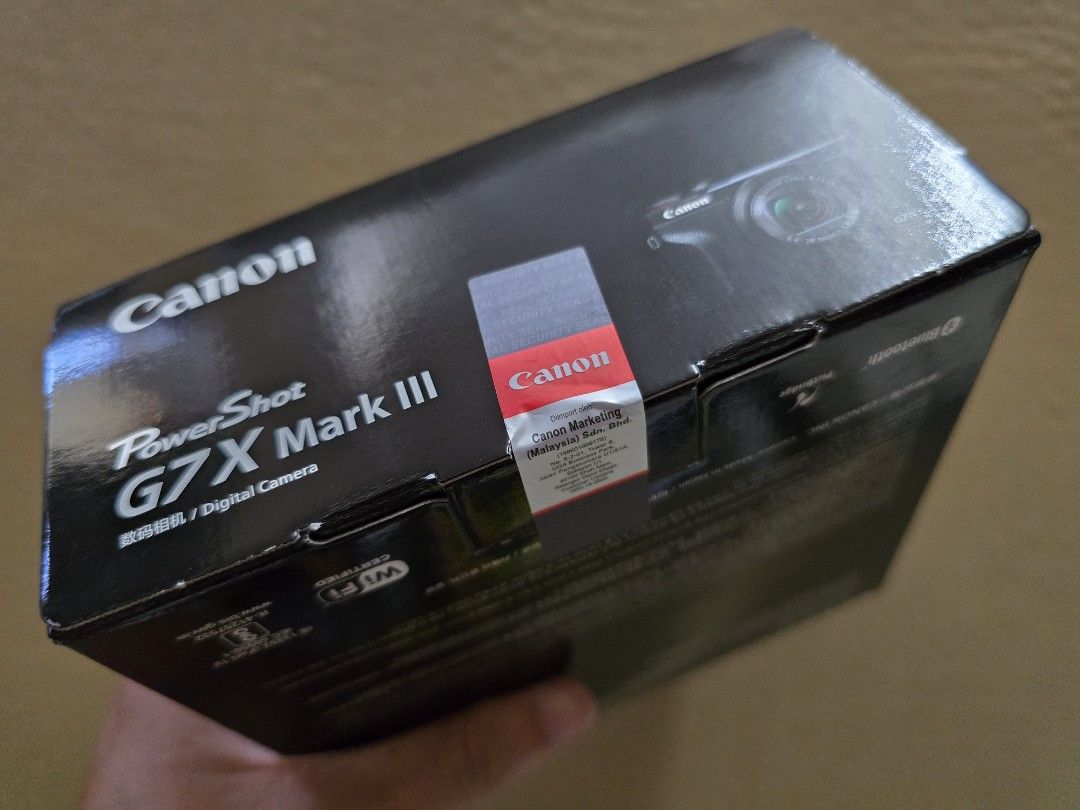 CANON G7X III (SILVER), Photography, Cameras on Carousell