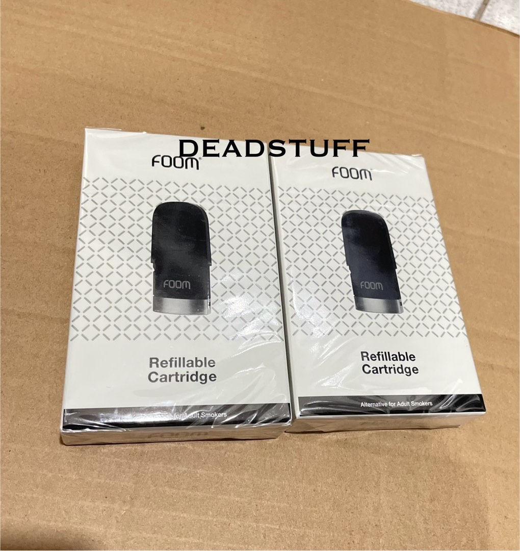 CARTRIDGE FOOM POD X 1 PACK ISI 3 PCS, Elektronik, Lainnya di Carousell