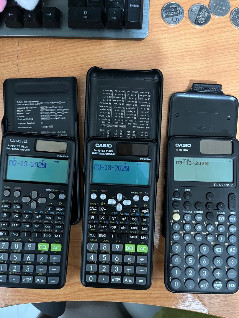 Casio Calculator FX991-ES PLUS FX991CW SCIENTIFIC CALCULATOR, Computers ...