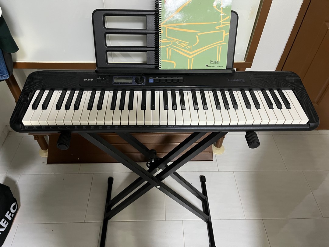 CASIO CTS300 KEYBOARD COMPLETE SET, Hobbies & Toys, Music & Media ...