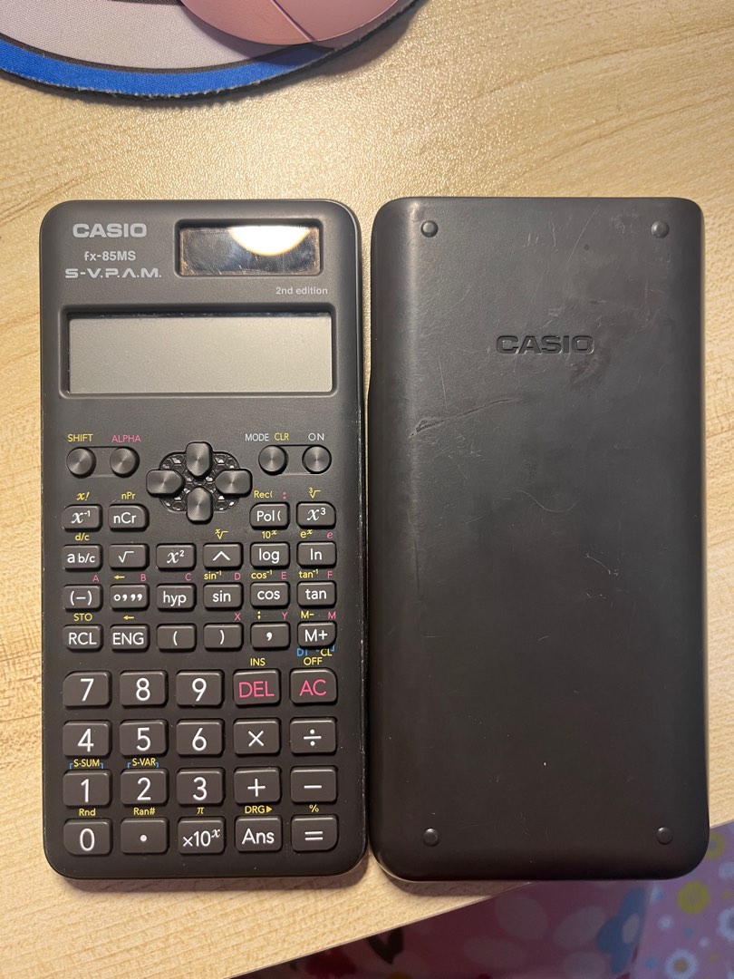 Casio fx-85ms 2nd Edition Calculator, Hobbies & Toys, Stationary & Craft, Stationery & School ...