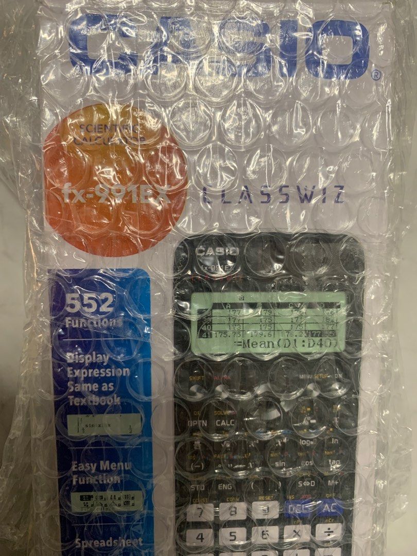 Casio FX-991EX UNOPENED GENUINE (Brand New, Full Box Set) GCSE, IGCSE ...