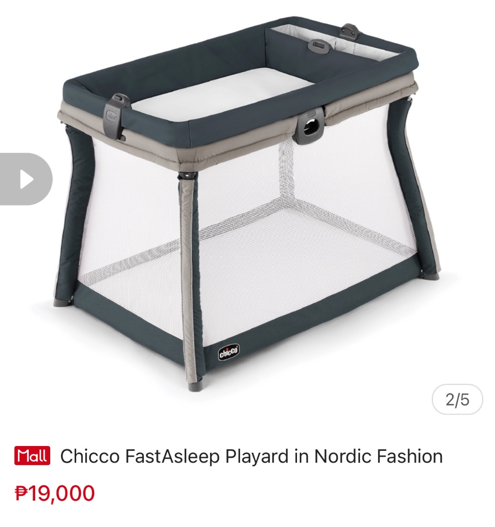 Chicco Lightweight Playpen/Crib with 2-in-1 Napper/Changer , Babies ...