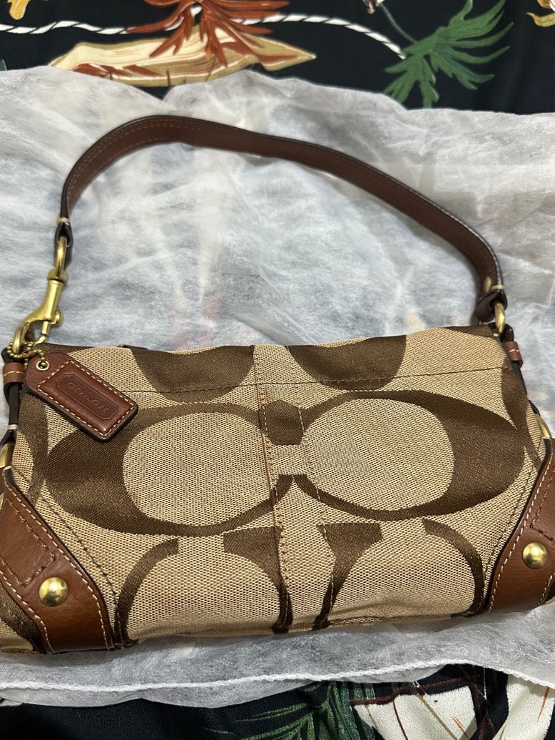 COACH CARLY (BROWN), Luxury, Bags & Wallets on Carousell