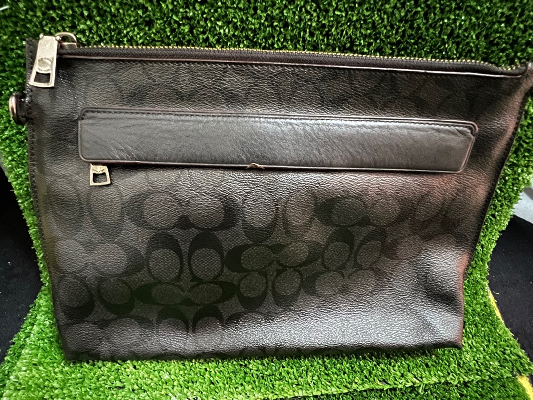coach clutch bag, Men's Fashion, Bags, Belt bags, Clutches and Pouches ...
