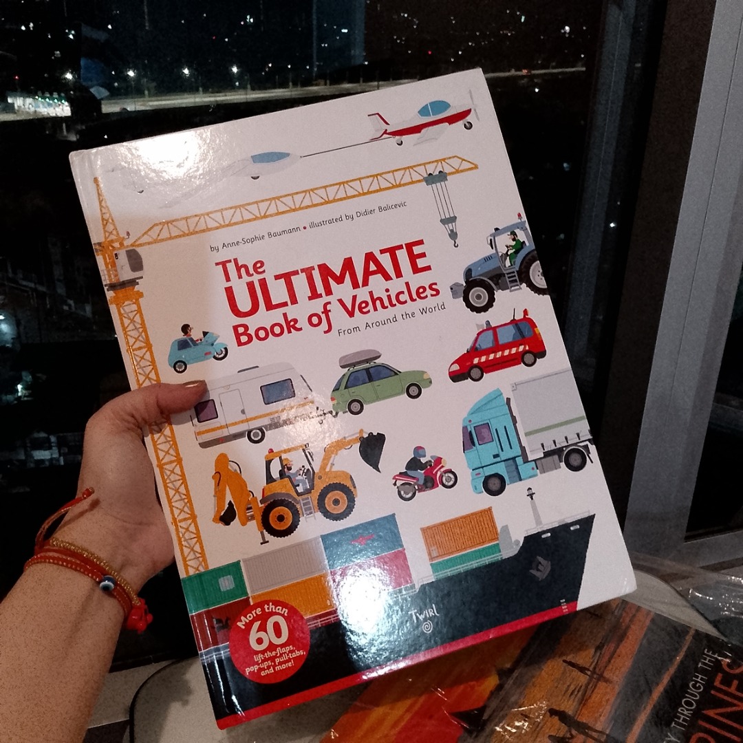 COD Educational Book Pop up Book The Ultimate Books of Vehicles ...