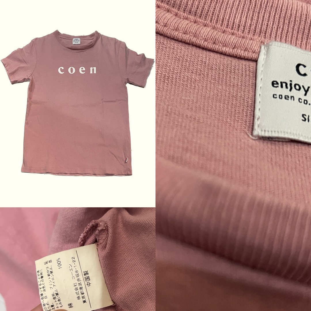 Coen Japan Shortsleeved Shirt, Women's Fashion, Tops, Shirts on Carousell