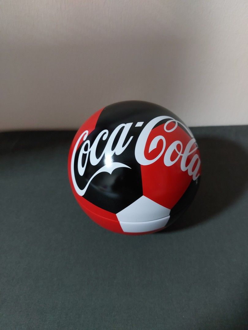 Collectible Coca-Cola FIFA World Cup Russia 2018 Red Soccer Ball Metal ...