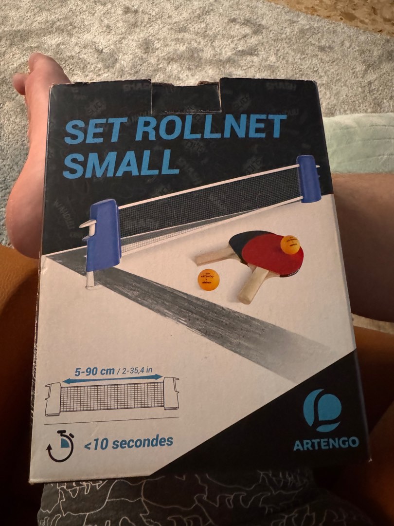 Decathlon table tennis ping pong net 90 cm, Sports Equipment, Sports ...