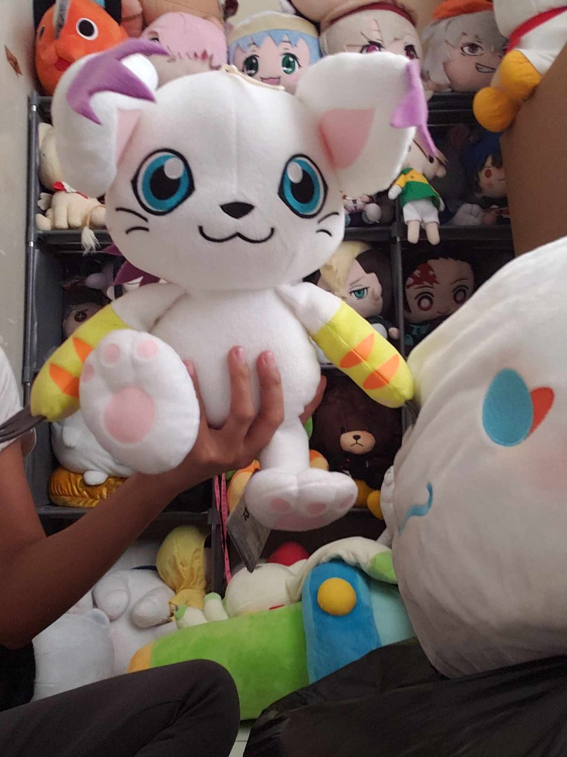 DIGIMON - Tailmon Mascot push, Hobbies & Toys, Toys & Games on Carousell