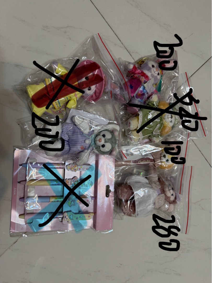 disney kc linabell cookie Ann Stella lou, 興趣及遊戲, 玩具 & 遊戲類 - Carousell