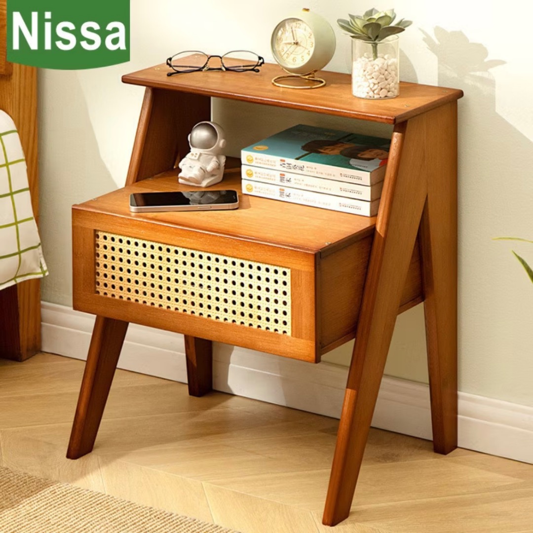 Elegant Bedside Drawer Cabinet | Modern Bedroom Nightstand Table ...