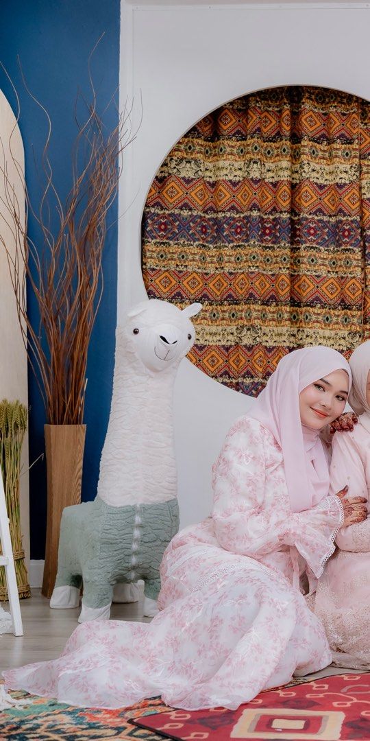 Elsa Kurung Raya 2025, Women's Fashion, Muslimah Fashion, Baju Kurung ...