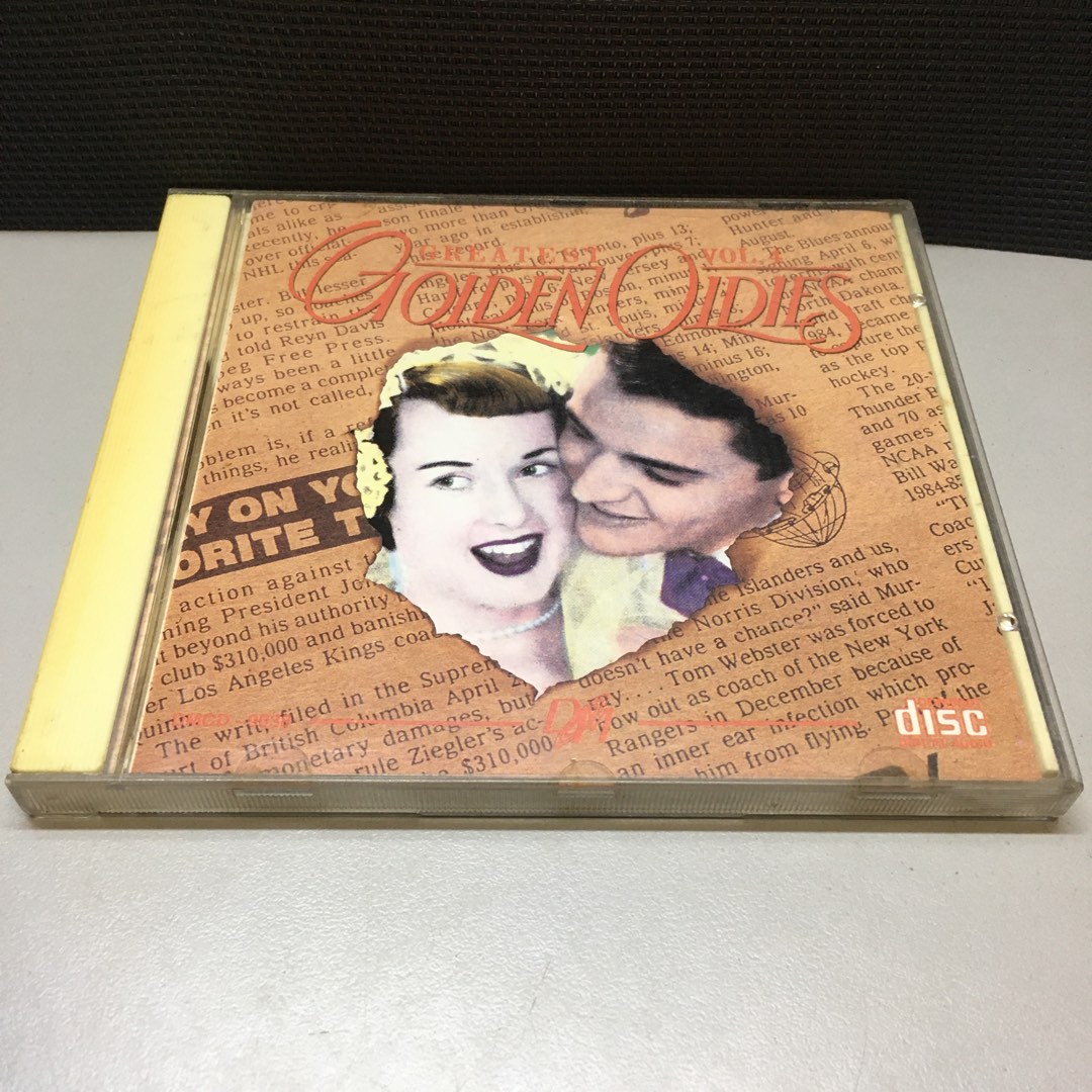 (Eng CD) Greatest Golden oldies vol4, Hobbies & Toys, Music & Media ...